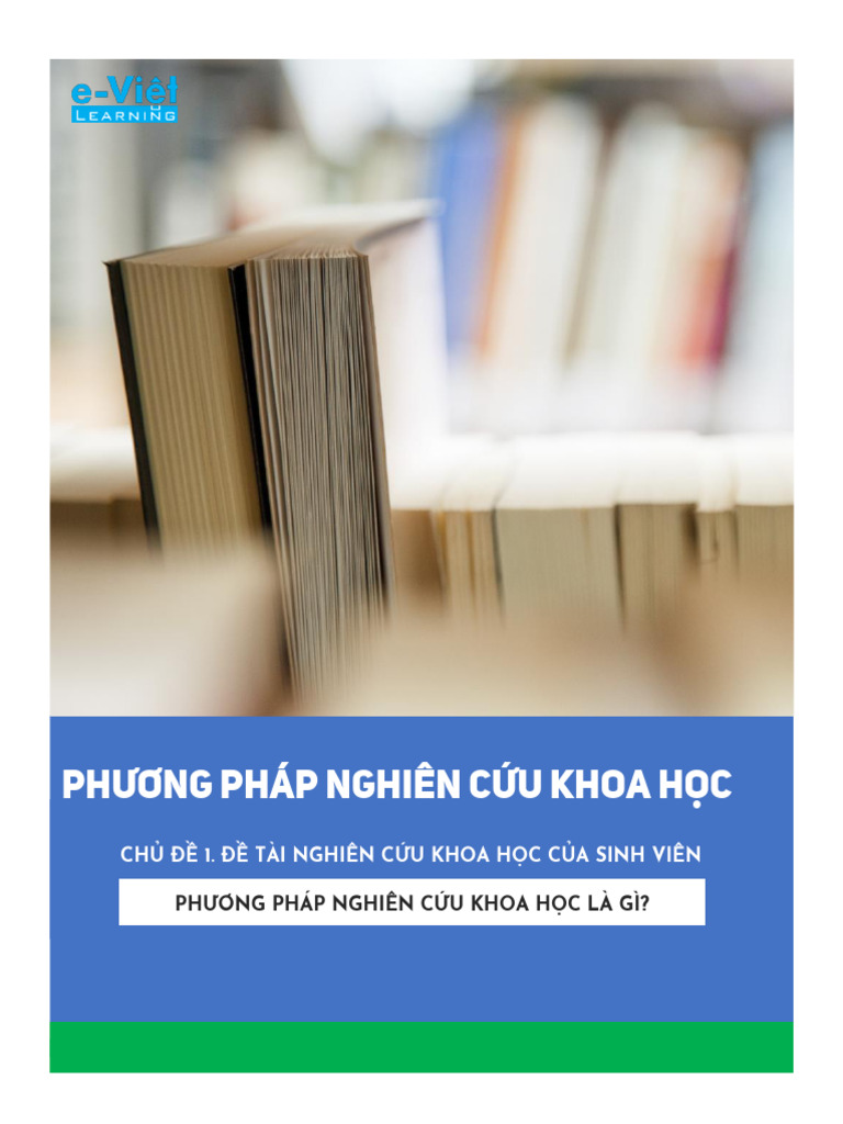 Tai Lieu Hoc Tap Phuong Phap Nghien Cuu Khoa Hoc La Gi | PDF