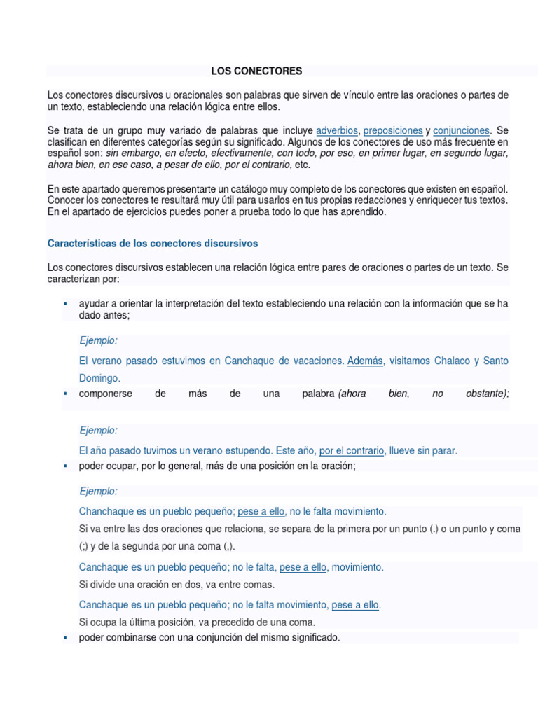 Guía Completa de Conectores Españoles | PDF