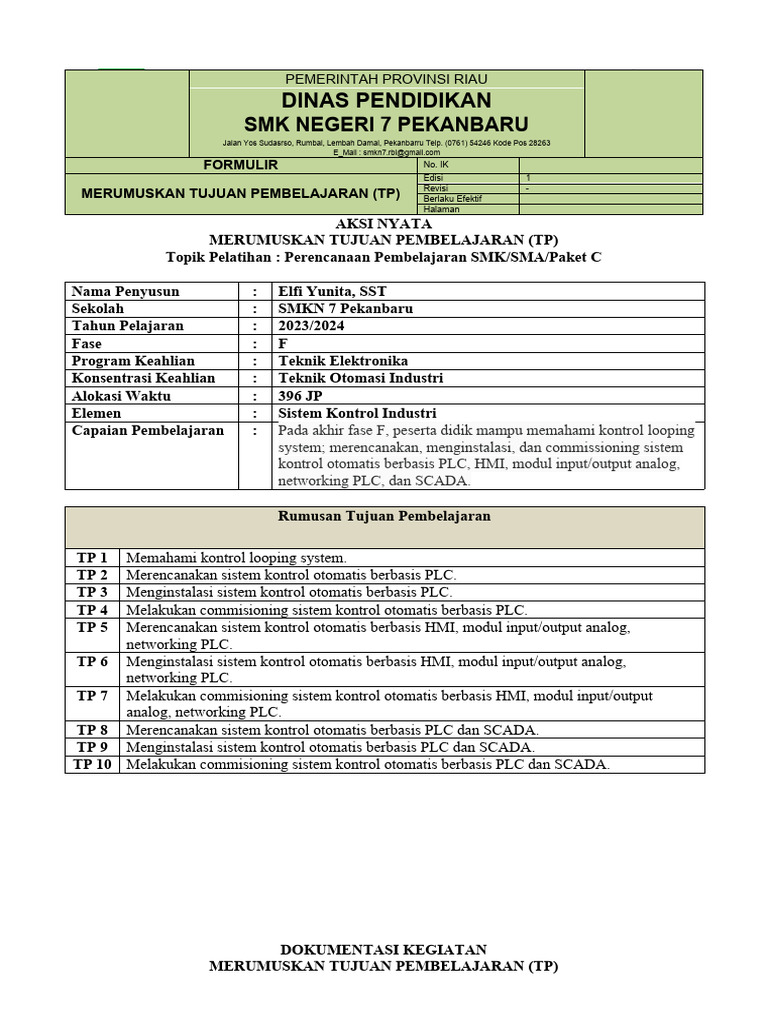 Modul Ajar Elemen 11 - Ddte | PDF