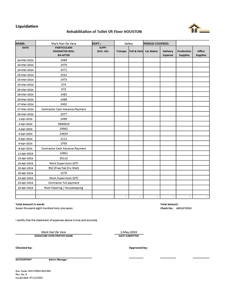 Liquidation | PDF | Payments
