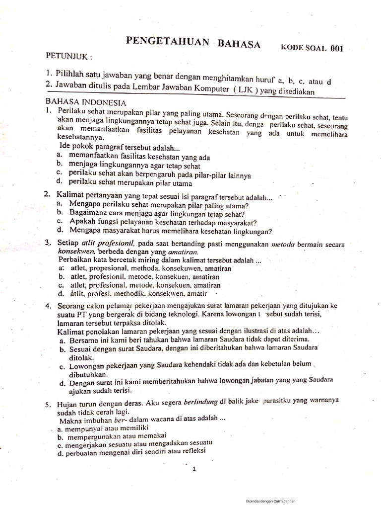 Bahasa Indonesia | PDF