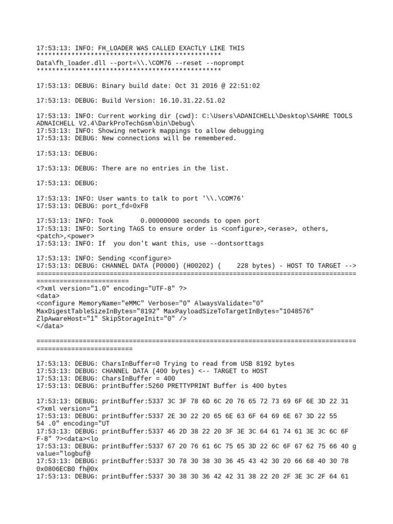 port_trace | PDF | Transmission Control Protocol | Debugging