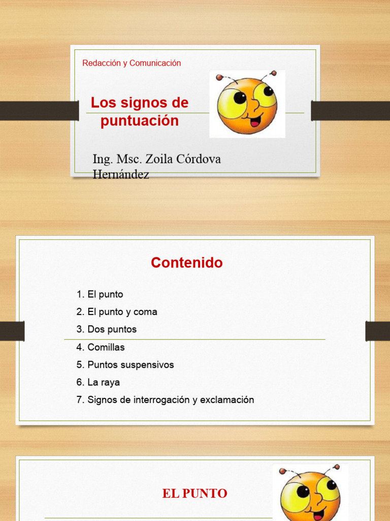 Los Signos de Puntuacion | PDF | Coma | Puntuación