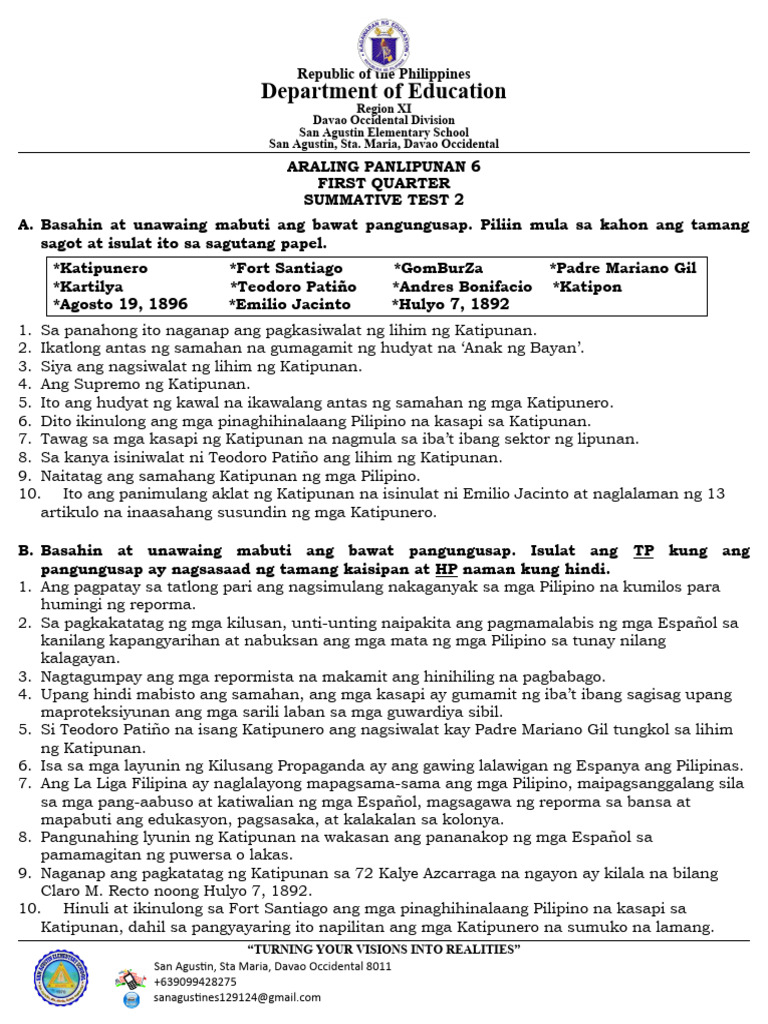 Department of Education | PDF