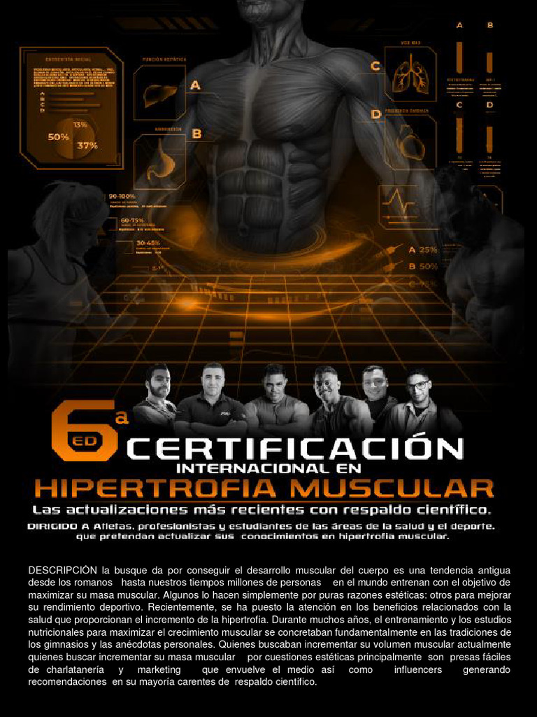 Hipertrofia 6 Ed | PDF | Músculo | Hipertrofia muscular