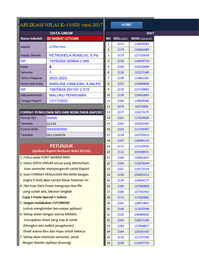 RAPORT KLS 5 SEM I 2022 | PDF