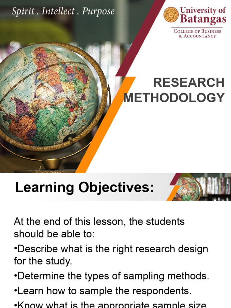 RESEARCH_METHODOLOGY | PDF | Sampling (Statistics) | Methodology