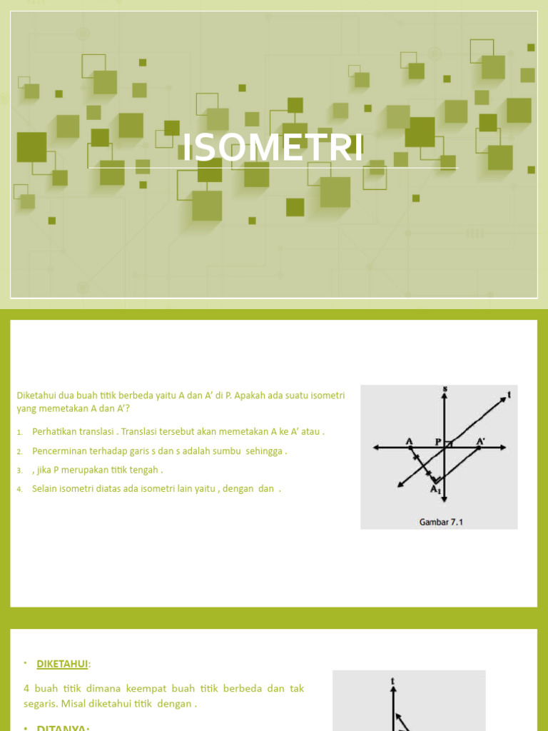 Teorema Ketunggalan Isometri | PDF