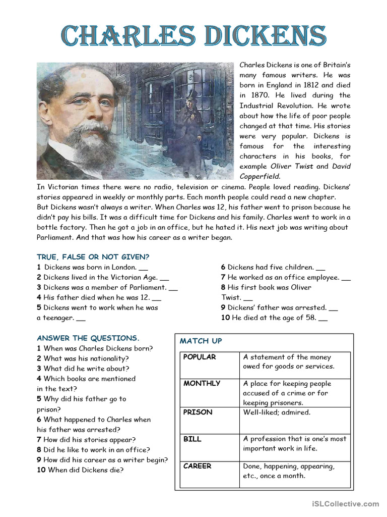 Easy Reading - Charles Dickens | PDF | Charles Dickens