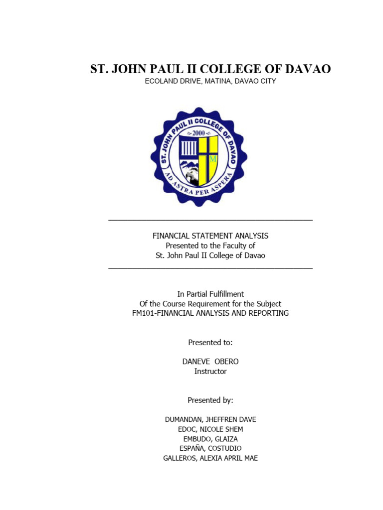 GROUP-3-FS-ANALYSIS-FINAL-OUTPUT | PDF | Equity (Finance) | Balance Sheet