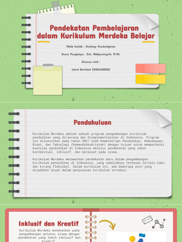 Laura Berliana - Pendekatan Pembelajaran Dalam Kurikulum Merdeka ...