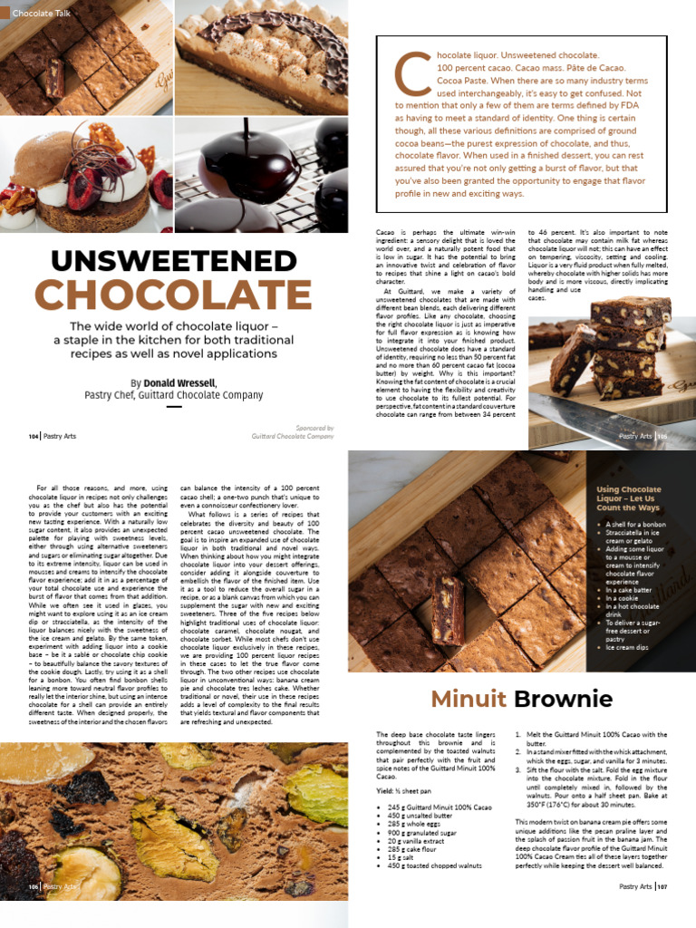 Guittard Chocolate Talk - v6 Edited by TB | Download Free PDF ...