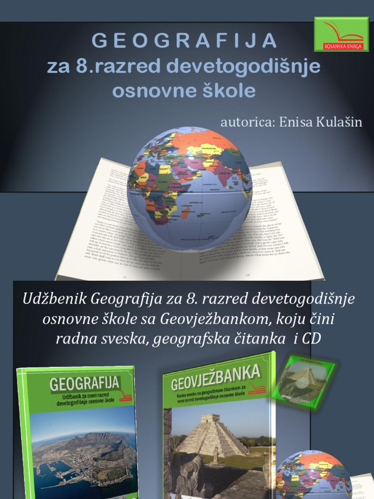 Geografija za 8.razred devetogodišnje osnovne škole: autorica: Enisa ...