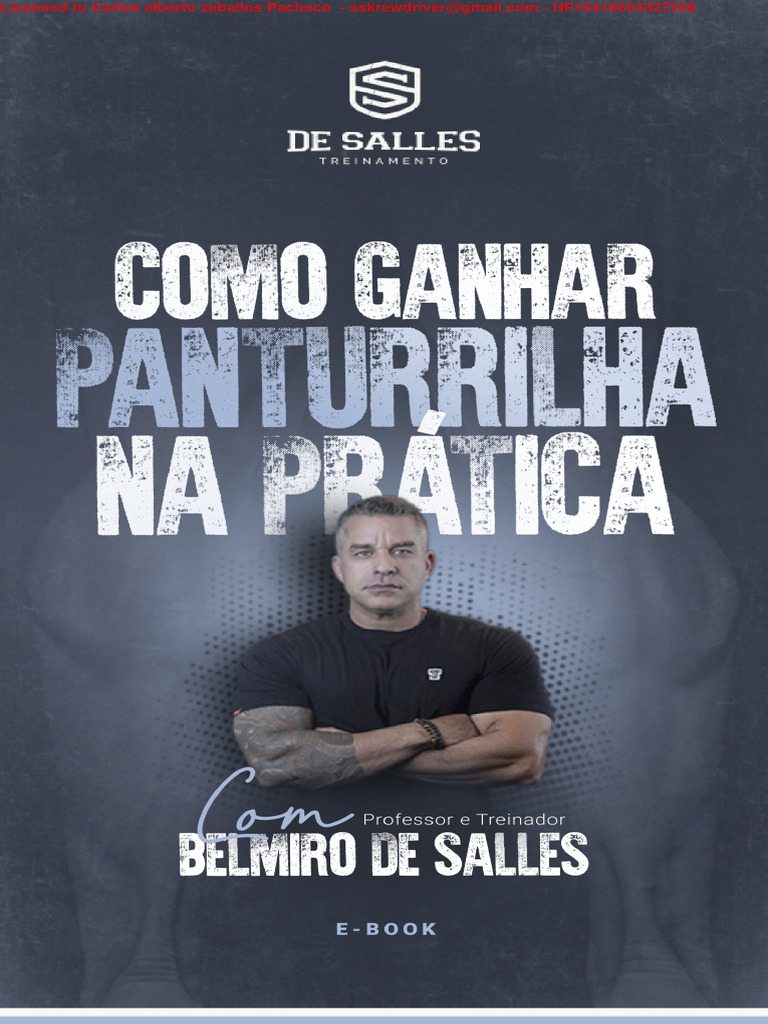 Como Ganhar Panturrilha Na Prática - Belmiro de Salles | PDF