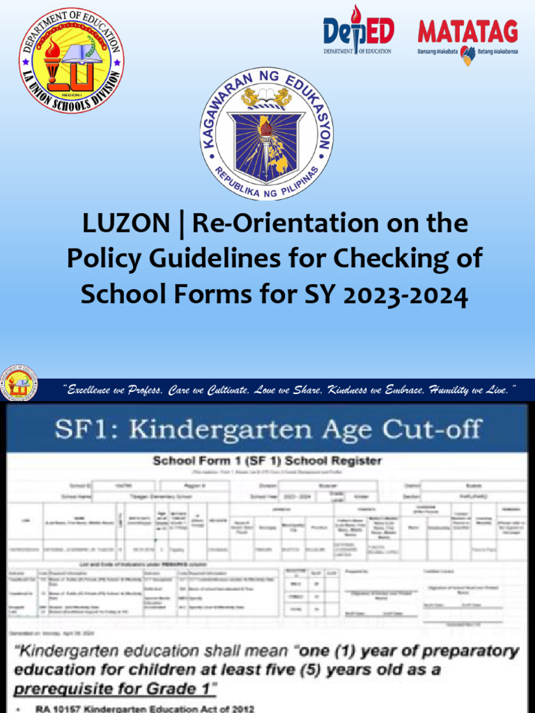 Guidelines On Checking of Forms | PDF