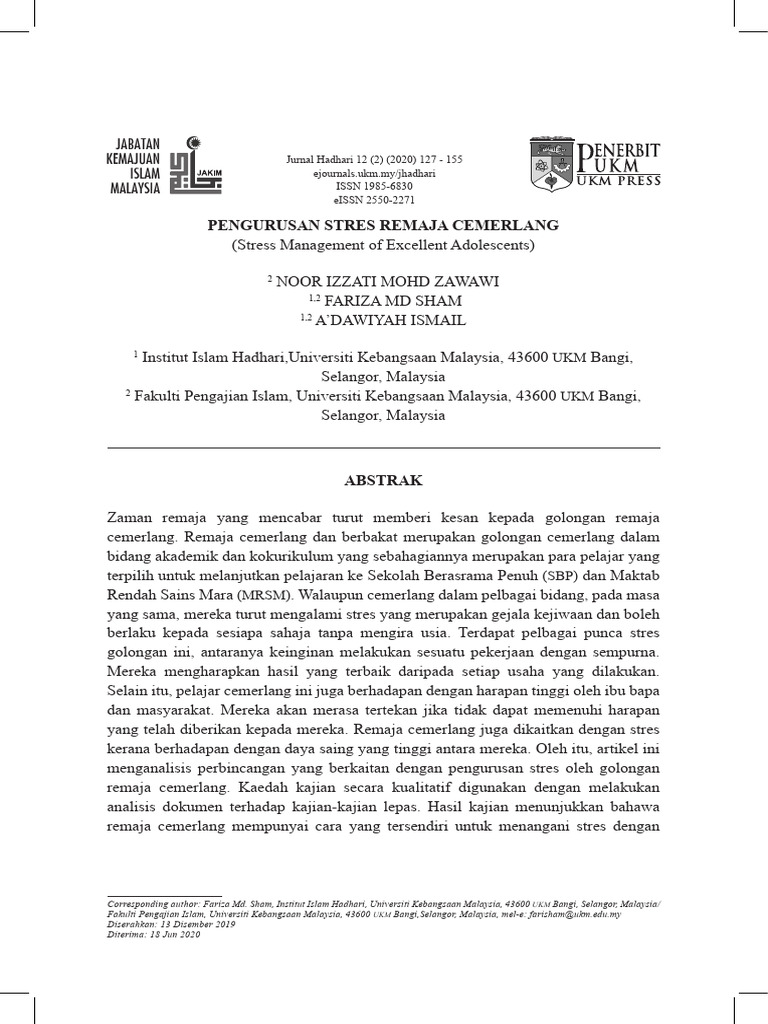 remaja cemerlang | PDF