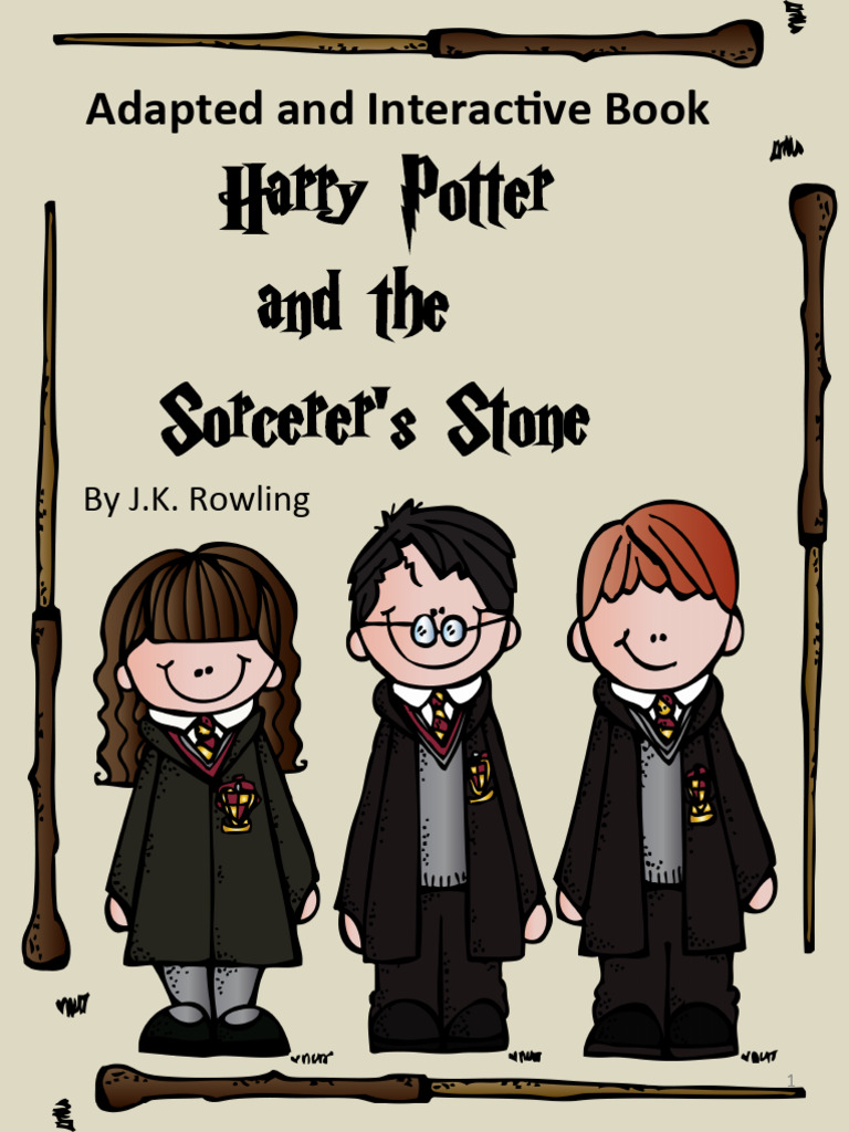 Harry Potter and The Sorcerer's Stone: Adapted and Interac, Ve Book ...