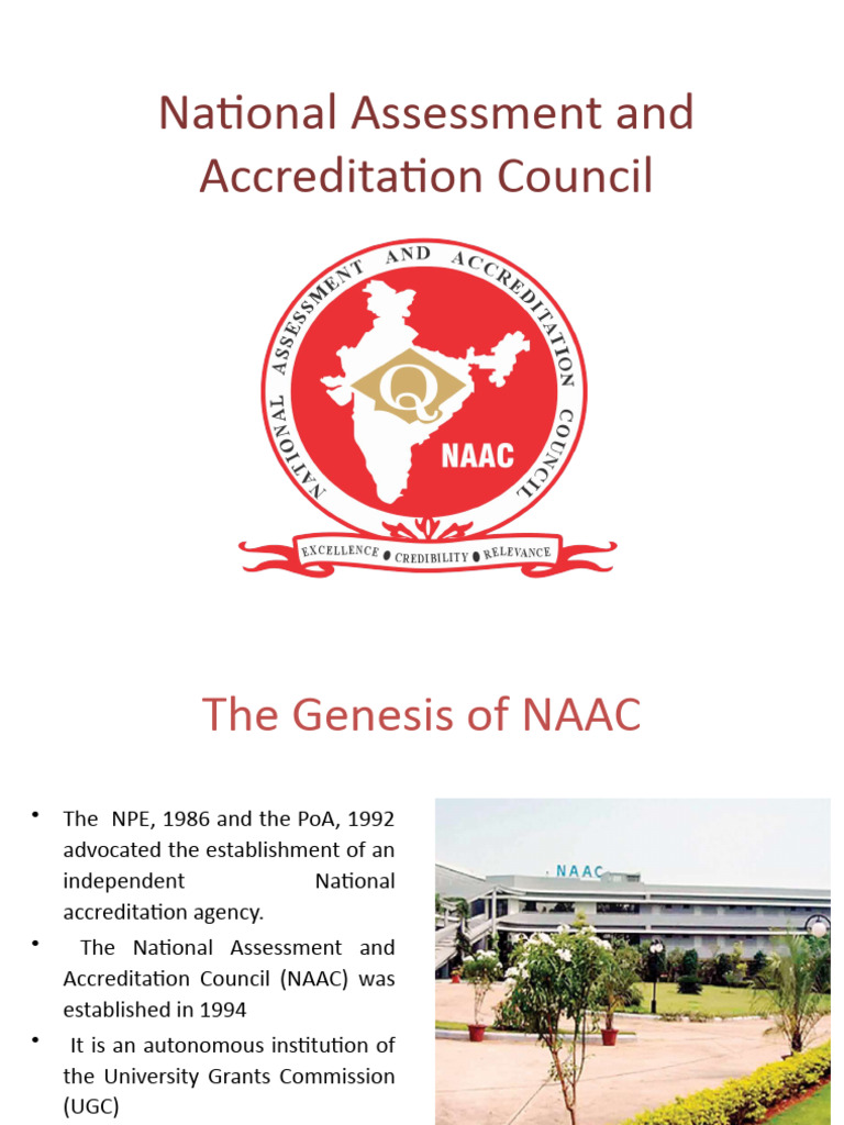 NAAC | PDF | Educational Technology | Evaluation