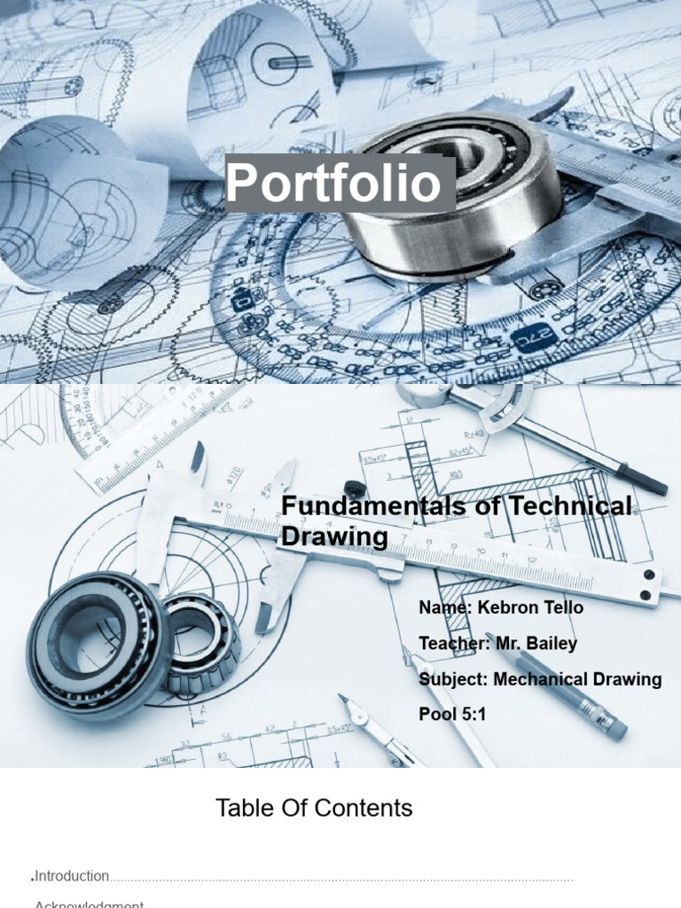 Fundamentals of Technical Drawing | PDF | Materials