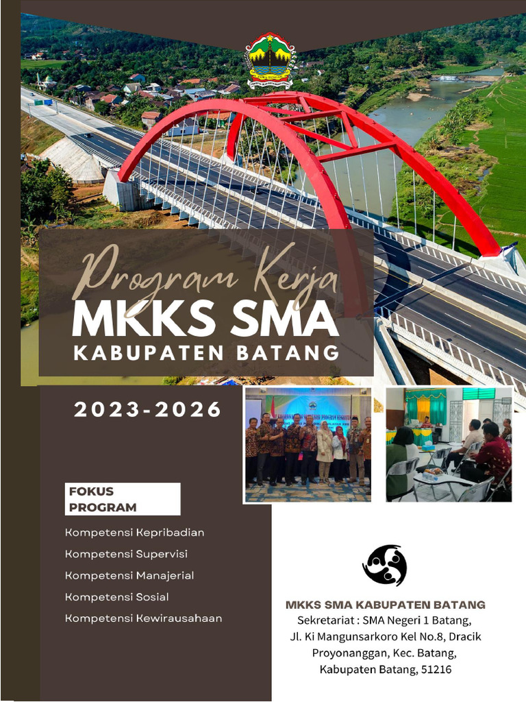 Program Kerja MKKS SMA Kab Batang | PDF
