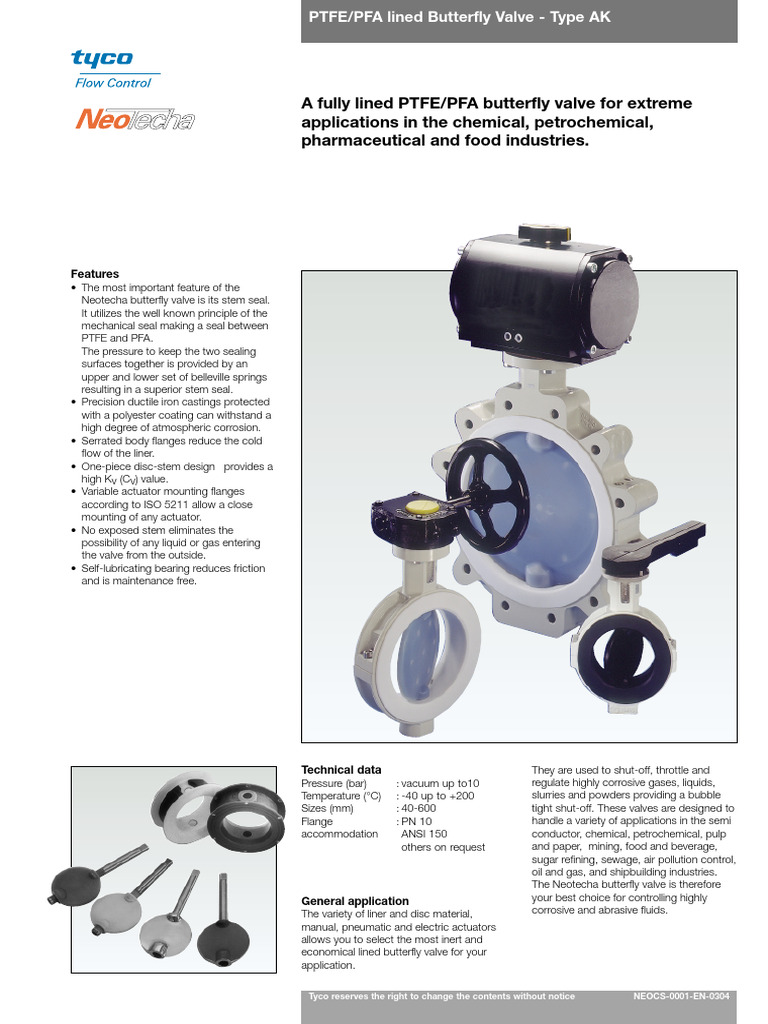 Neocs 0001 en | PDF | Valve | Bearing (Mechanical)