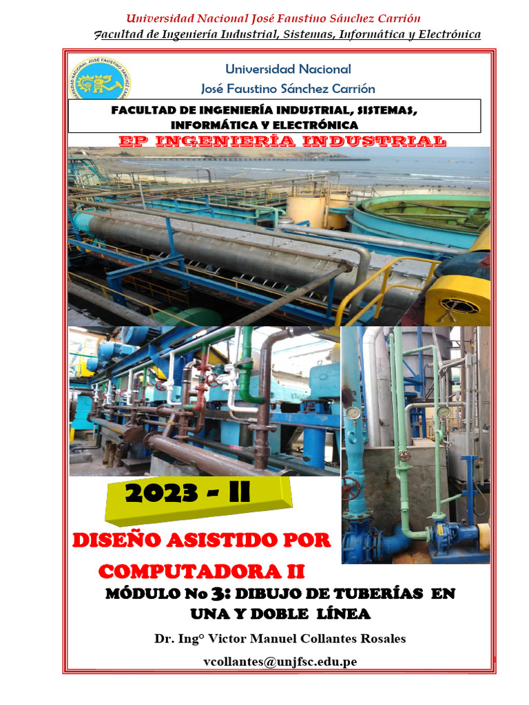 Dibujo de Tuberías en Una y Doble Línea-2023-2 | Descargar gratis PDF | Tubería (transporte de ...