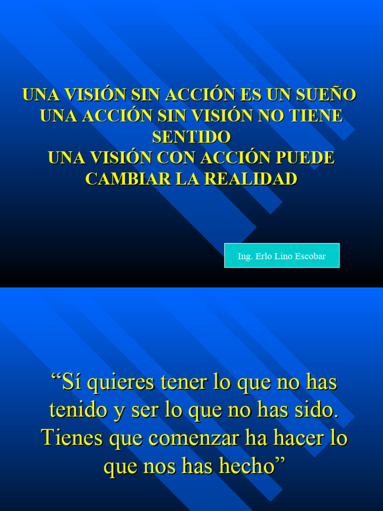Una Visión II | PDF | Planificación | Business