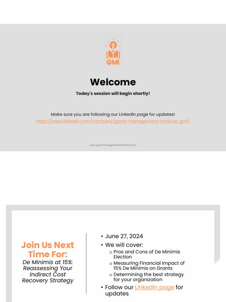 Uniform Guidance 3.0 - The New 2 CFR 200 | PDF | Business