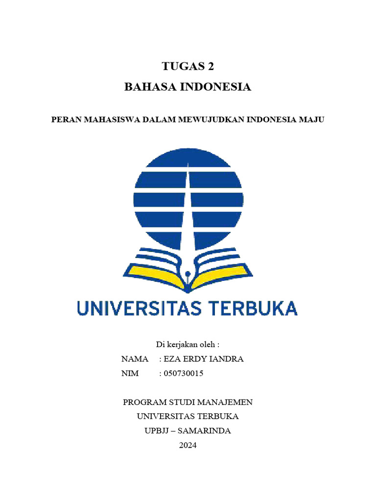 Tugas 2 Bhs. Indo | PDF
