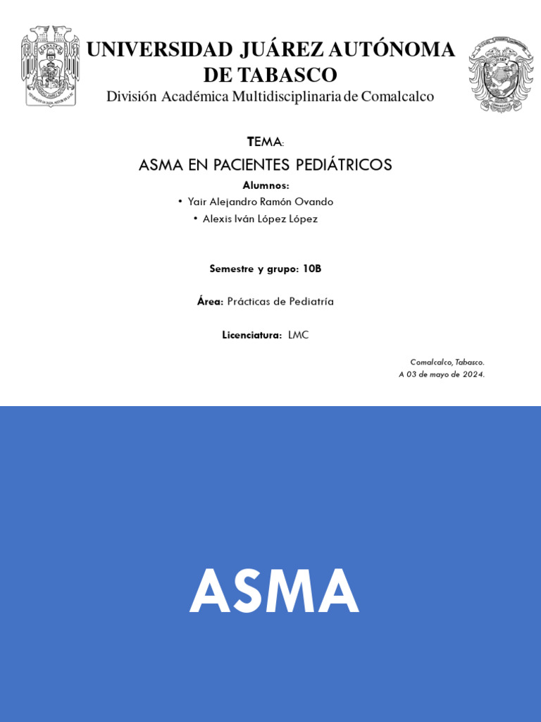 Asma 1 | PDF | Asma | Alergia