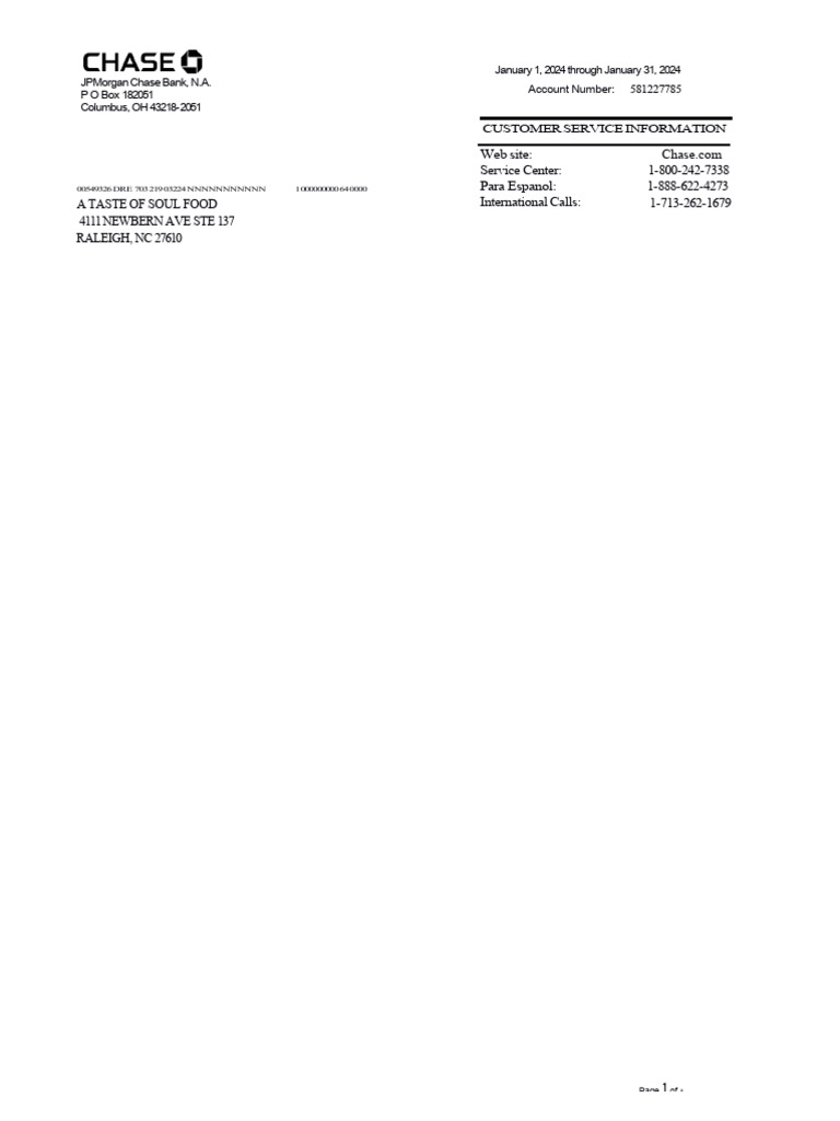 Chase 3-Unlocked | PDF | Chase Bank | Cash