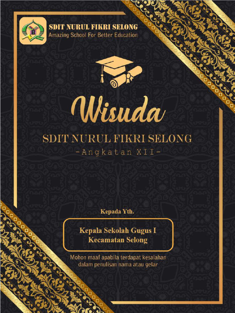 Desain Undangan Wisuda | PDF