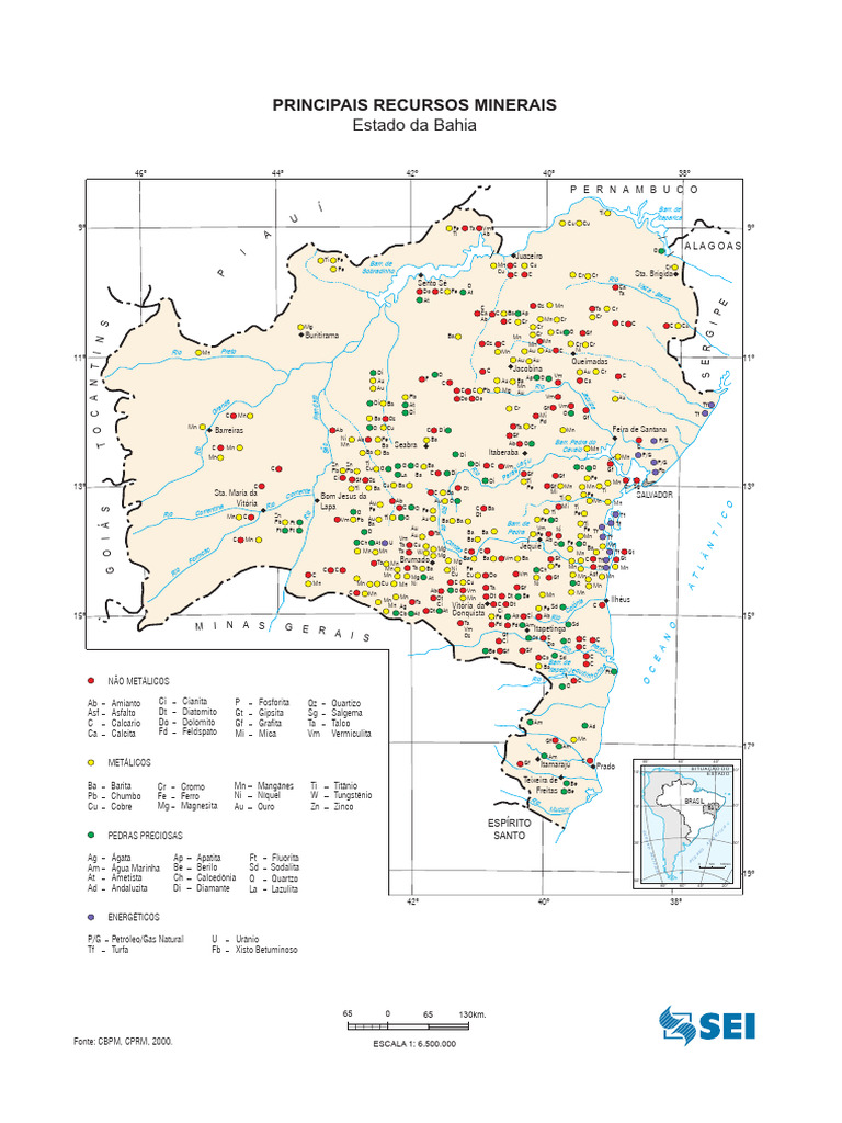 Carto Rec Minerais | PDF