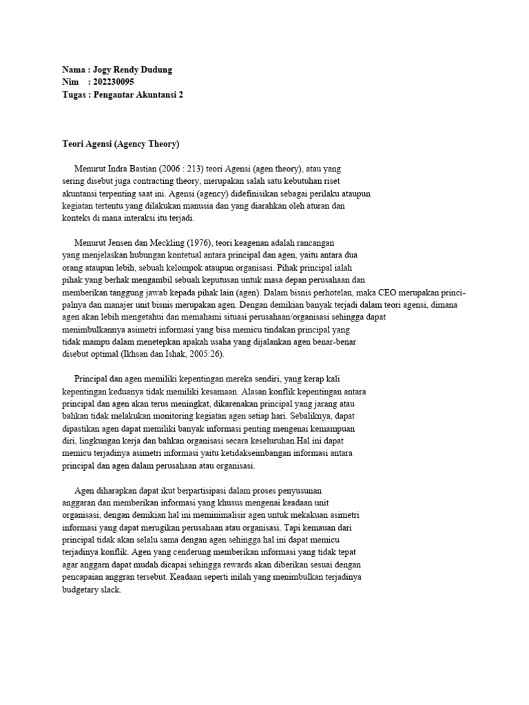 Tugas Pa | PDF | Karier & Perkembangan | Bisnis