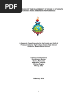 The Effect of Time Management To The Academic Performance of Grade 11 ...