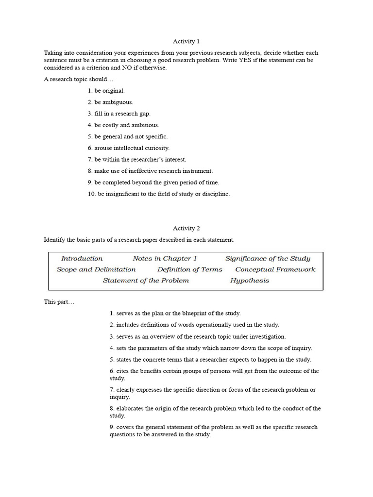 Activity 1-9-III | PDF | Questionnaire | Information Activity 1-9-III | PDF | Questionnaire | Information