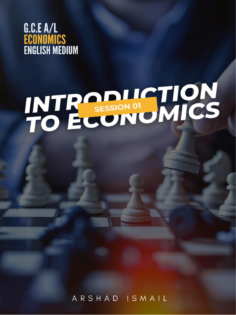 Economics Introduction | PDF | Economics | Opportunity Cost