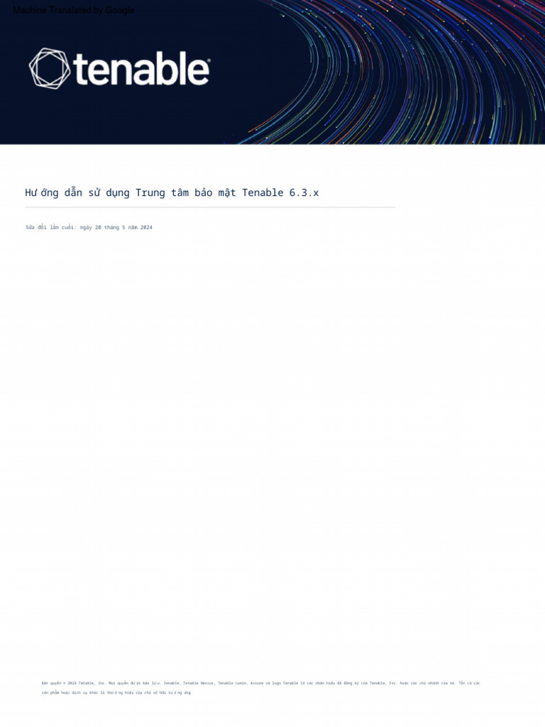 Tenable Security Center User Guide Pages 1 (1) Merged | PDF