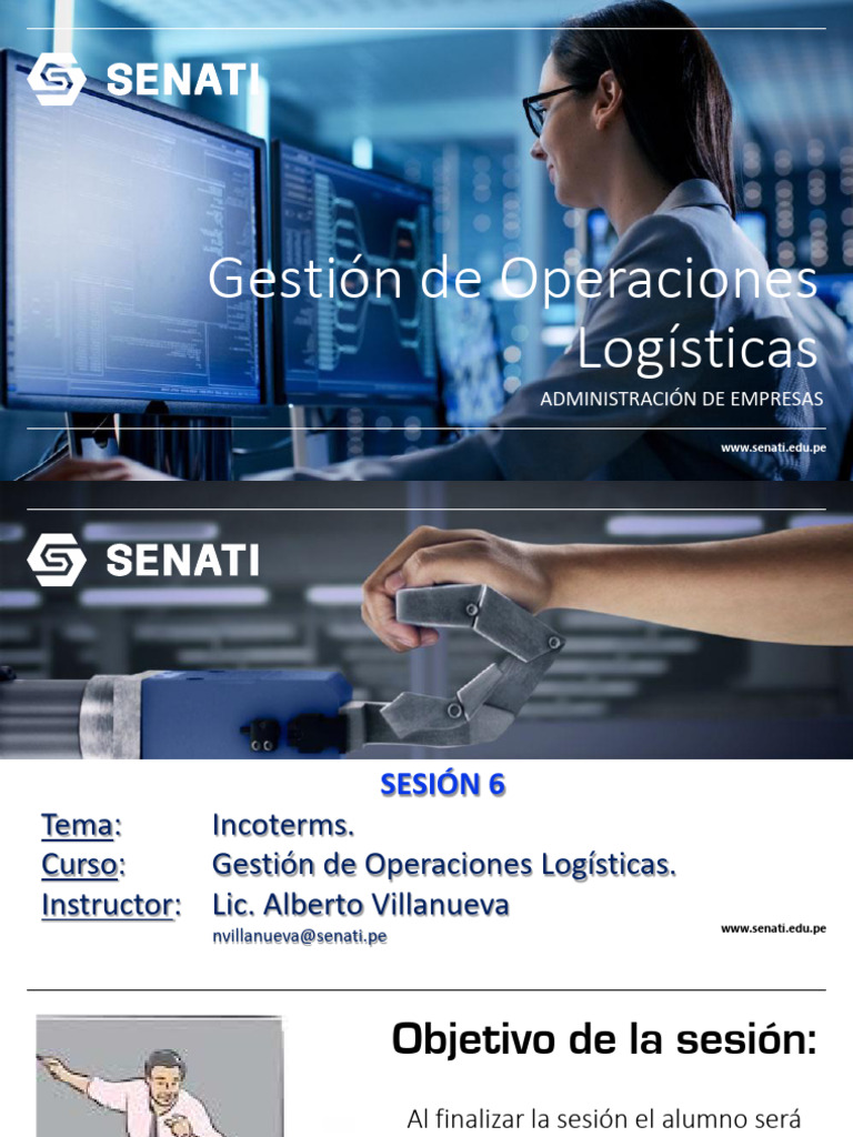 Gestion de Operaciones Logisticas - Sesion 6 - AVZ | PDF | Gestión de ...