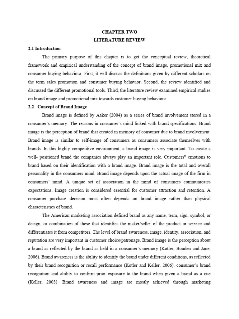 Wale's Project Chapter 2 | PDF | Brand | Behavior