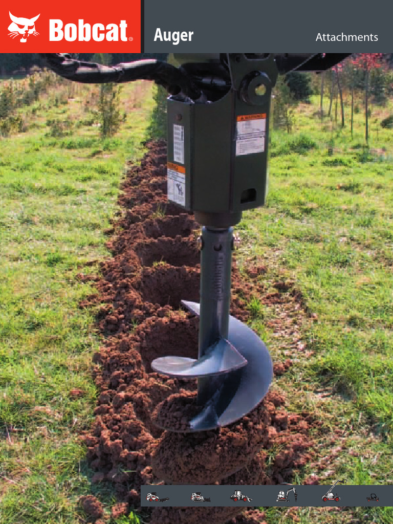 Auger Brochure | PDF | Drill | Tools