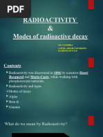 Radioactivity PDF | PDF | Radioactive Decay | Nuclear Physics