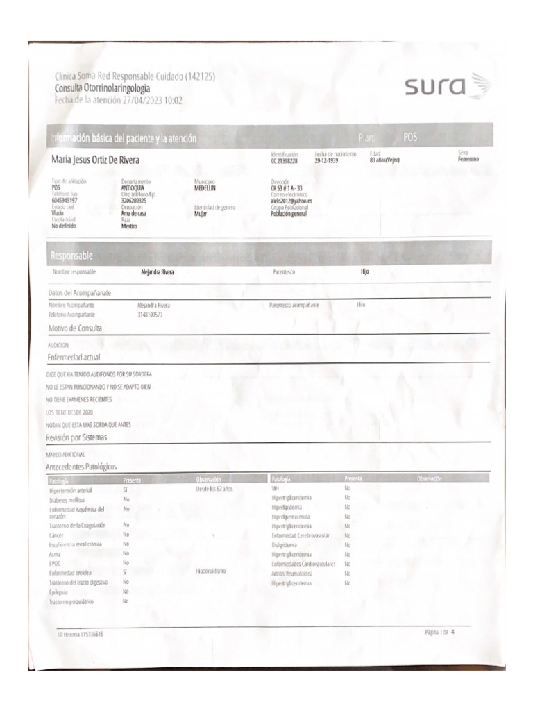 Clinica Soma Red Responsable Cuidado (142125) | PDF