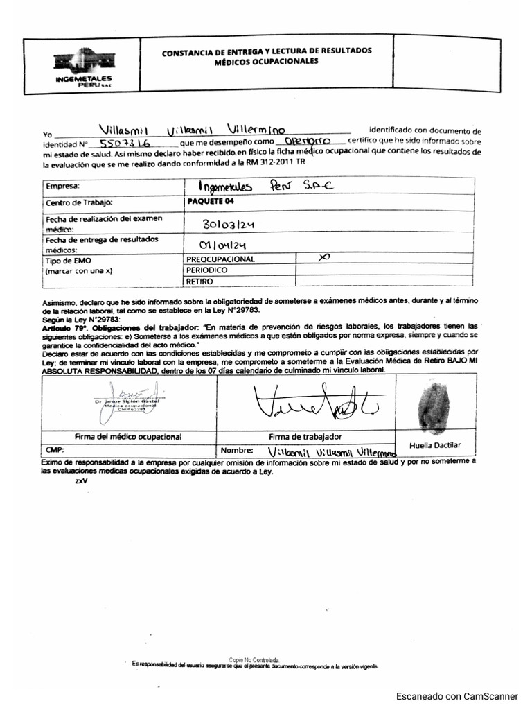 Villasmil Villasmil Villermino | PDF