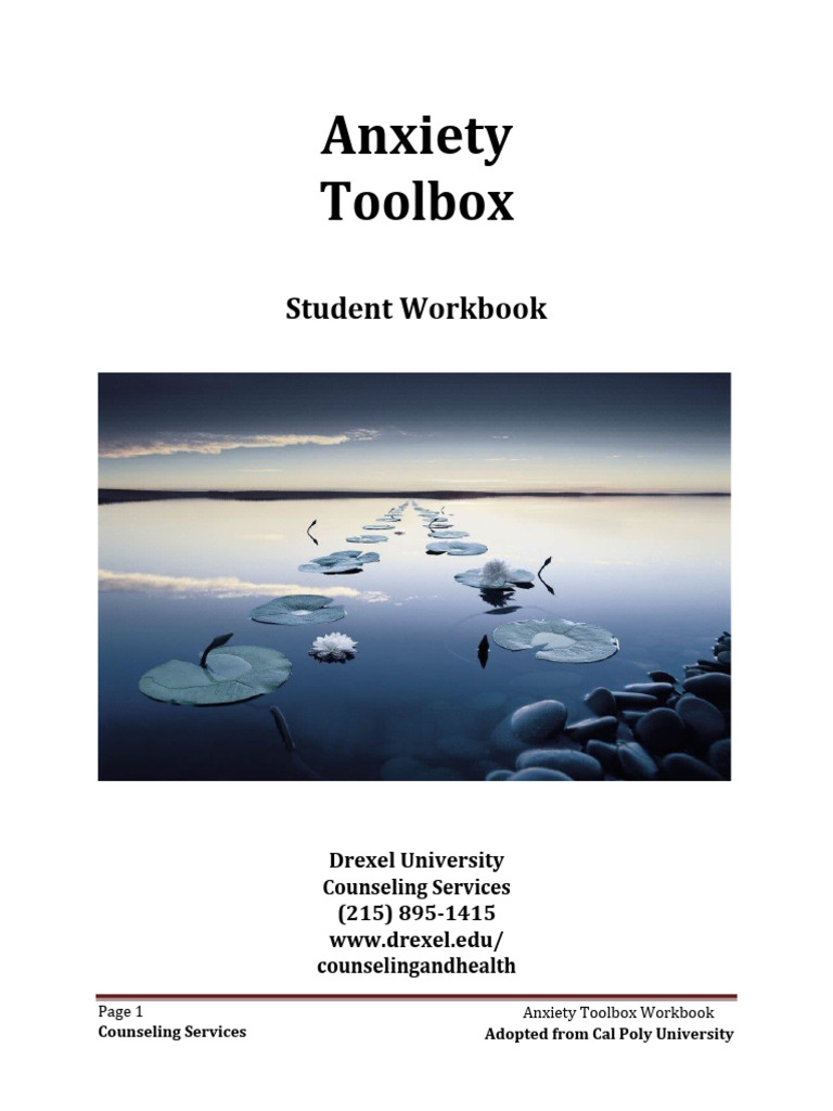 Anxiety Toolbox Workbook for Students | PDF | Anxiety Disorder | Sleep