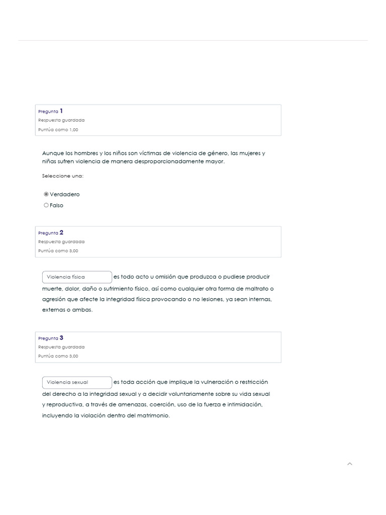 Test de Evaluación Módulo 4 (20 Puntos) - Aula Virtual | PDF ...