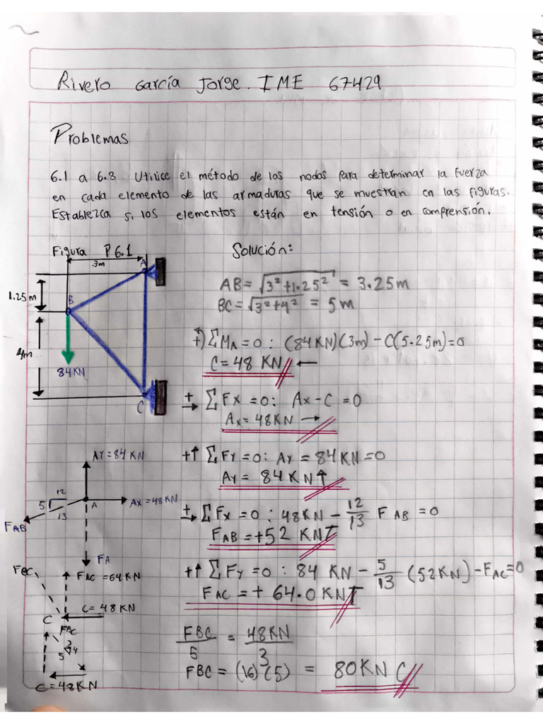 Tarea Estatica | PDF