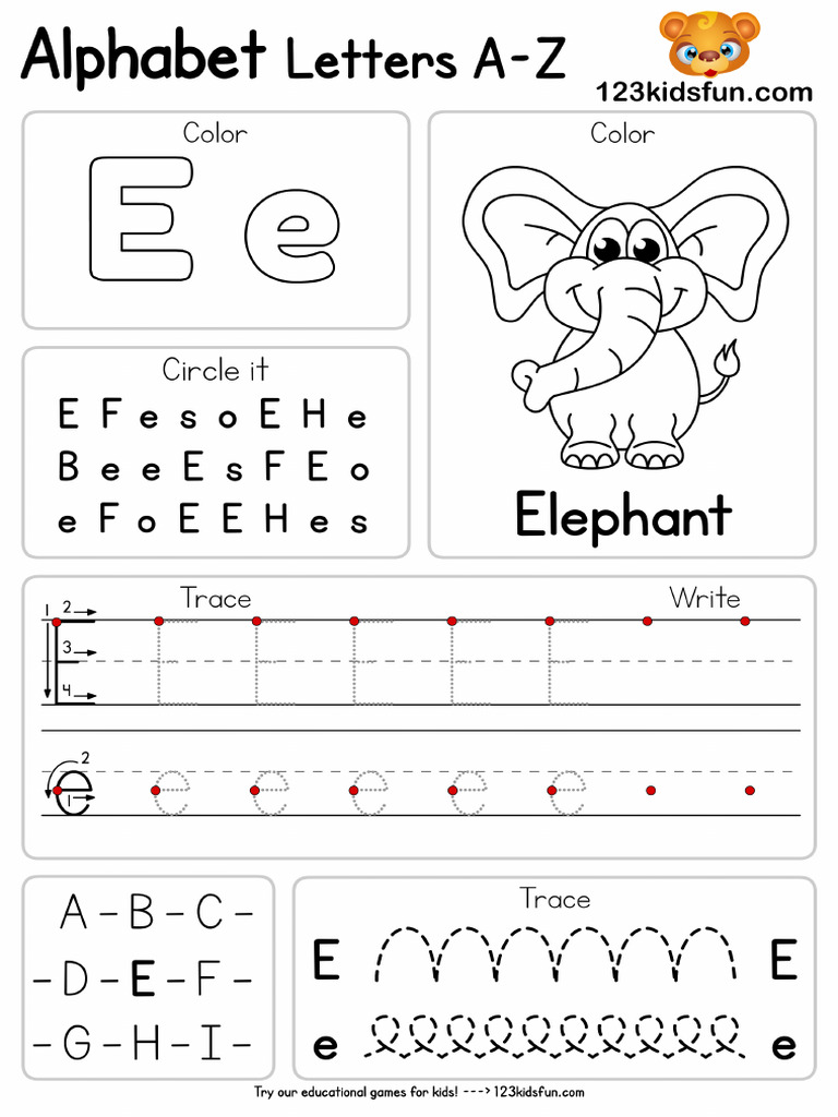 Alphabet e | PDF
