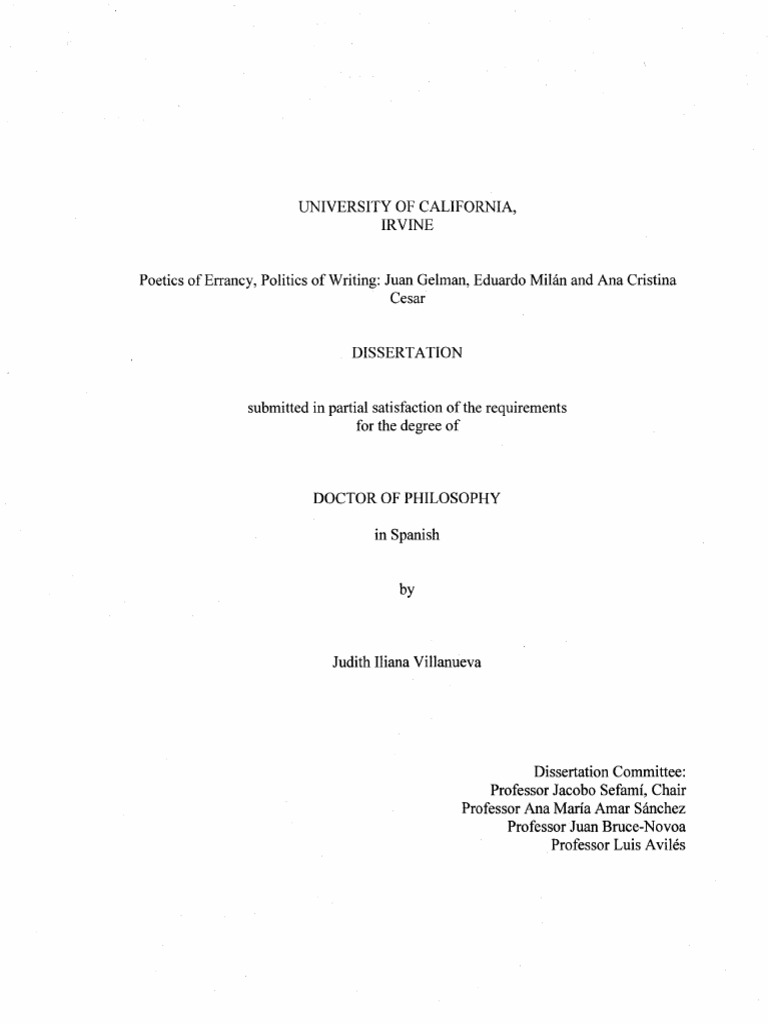 Iliana, J. 2009. Poetics of Errancy | PDF | Testimonio | Misticismo