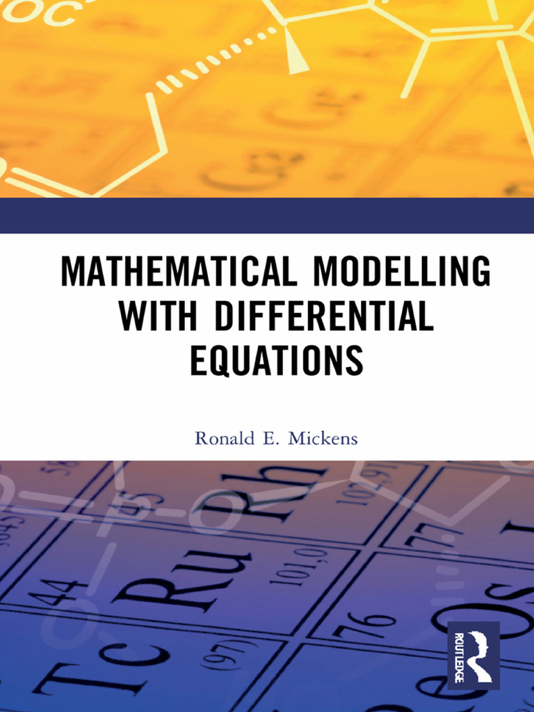 Mathematical Modelling With Differential Equations | PDF | Equations ...